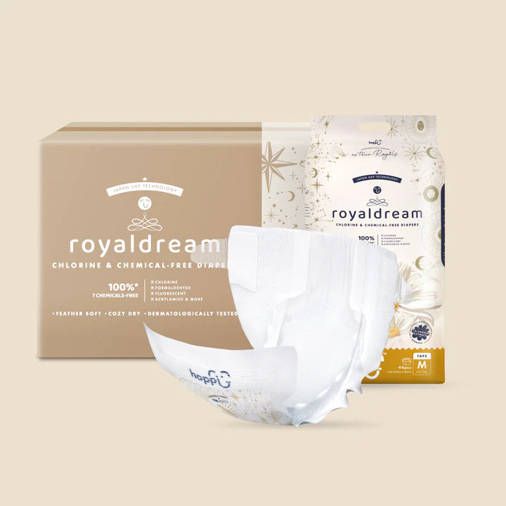 Hoppi [Carton] Royal Dream Diapers – beebeeboo.bn