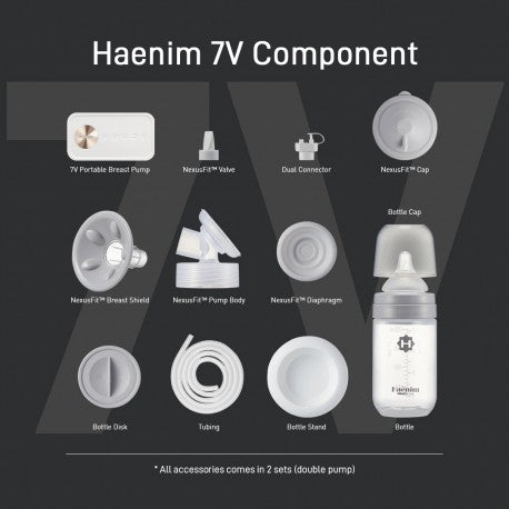 Haenim NexusFit 7V+ Portable Breastpumps [Hospital Grade] – beebeeboo.bn